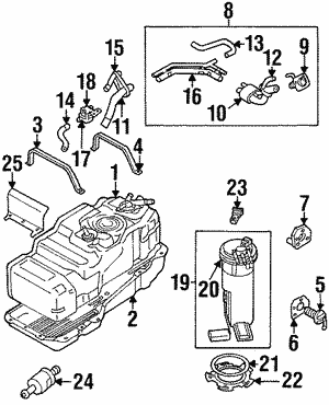 Shop OEM Fuel Filters | Isuzu Parts Center