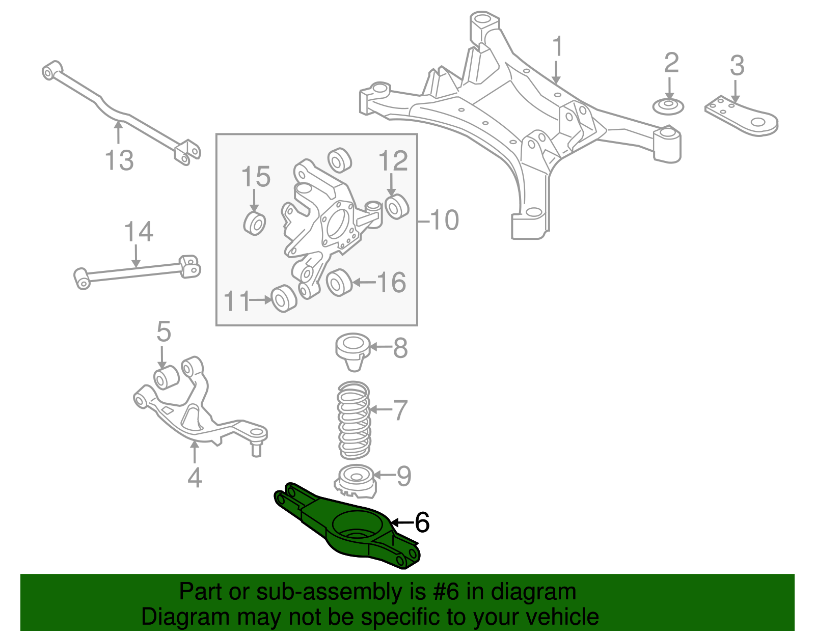 2009-2014 Nissan Maxima Lower Control Arm 551B0-9N00A | Temecula Nissan ...