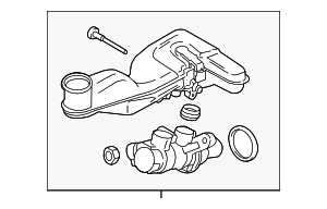 2015-2024 Ford | Motorcraft™ Master Cylinder | BRMC-315 | Walls' Ford Parts