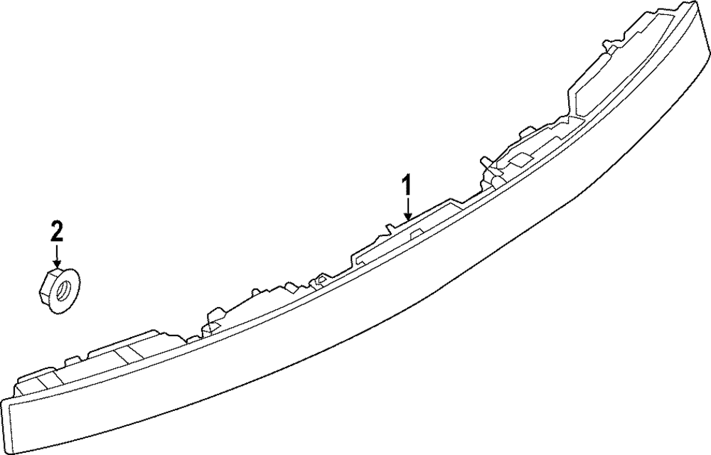 453123547 - Center High Mount Stop Light 2022-2023 Land Rover Range ...