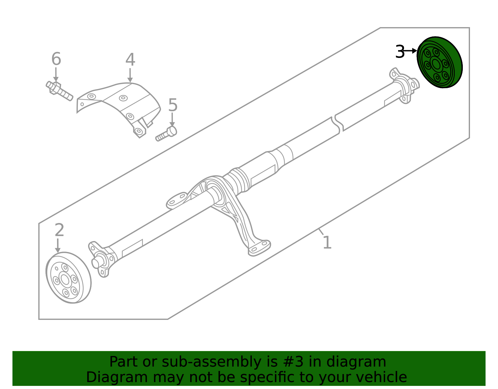 2012-2024 Volkswagen Drive Shaft Damper 5Q0-521-307 | OEM Parts Online