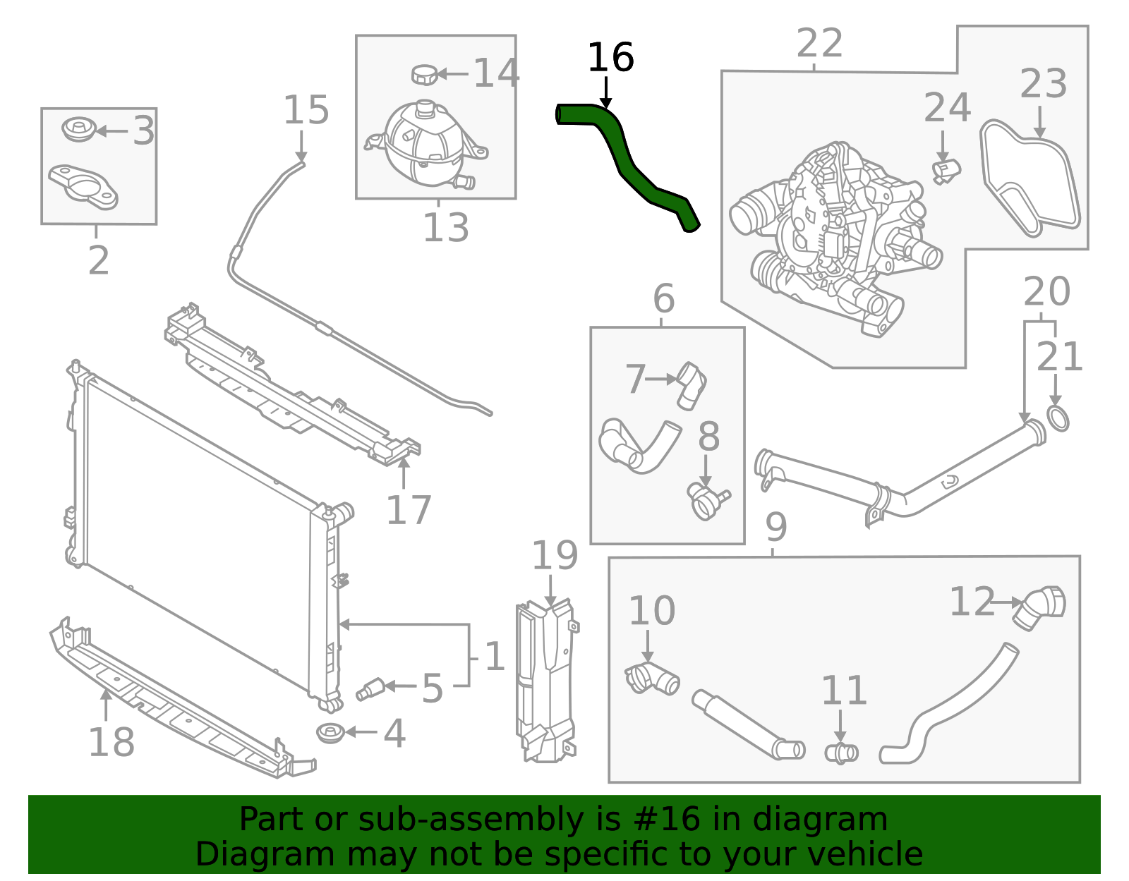 Hyundai - 25450-N9700 - Hose - 2022-2025 Hyundai | OEM Hyundai Parts Outlet
