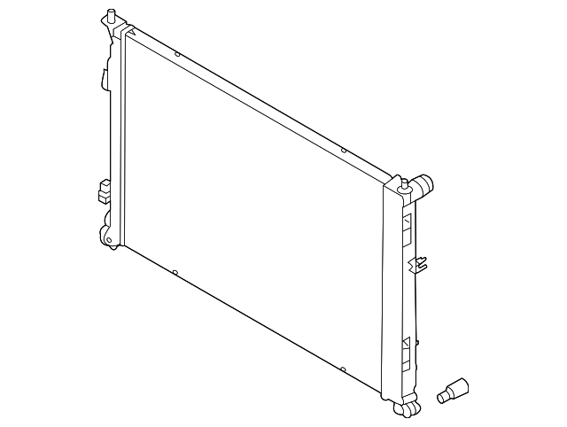 2022-2025 Hyundai Santa Cruz Radiator Assembly 25310-P2820 | OEM Parts ...