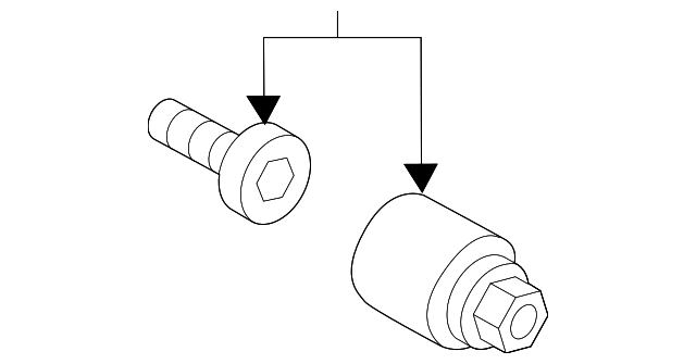 8R0-698-139-809 - Wheel Bolt 2015-2025 Audi | Audi OEM Parts Guy