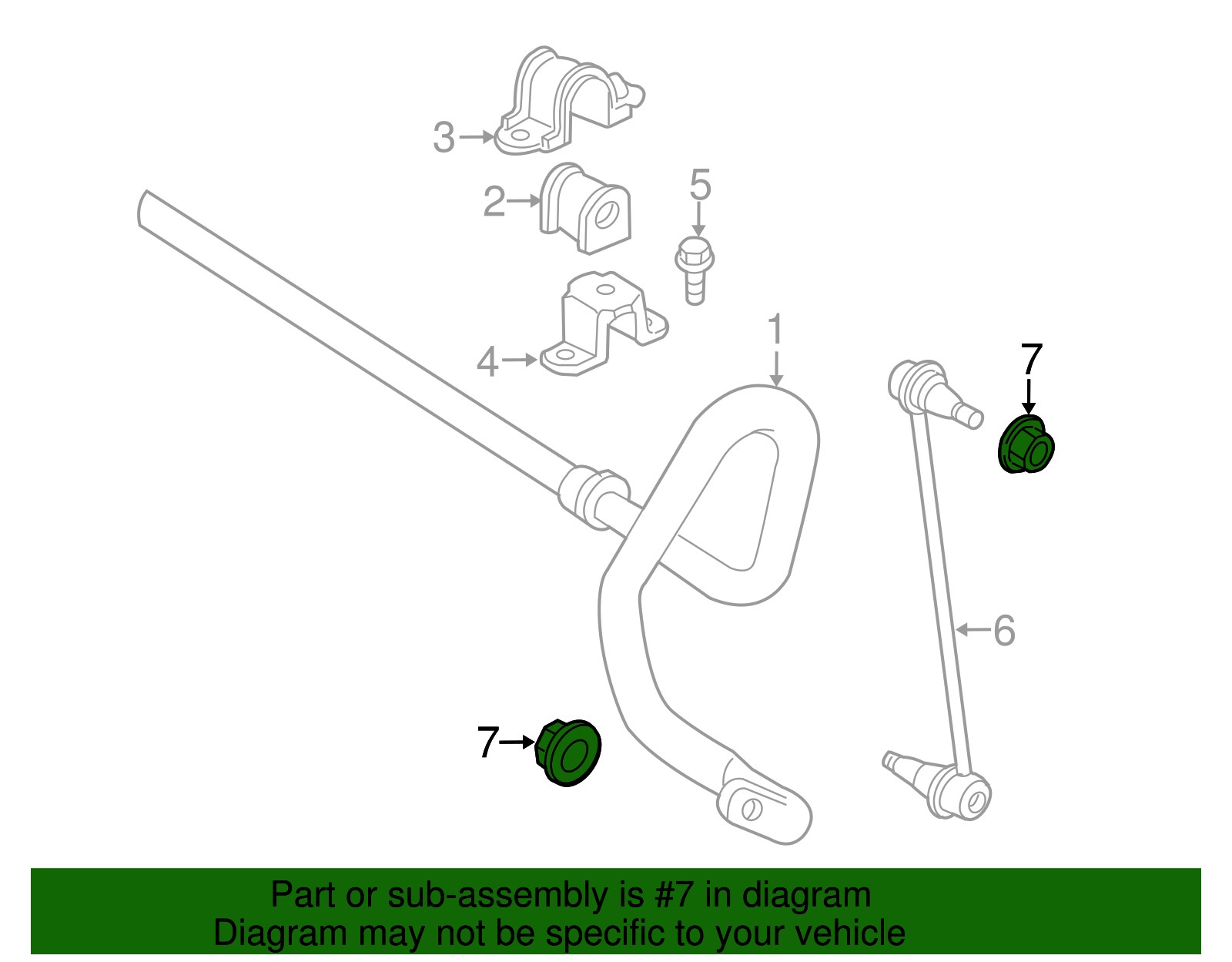 90080-17224 - Stabilizer Link Nut - OEM Genuine Toyota Parts
