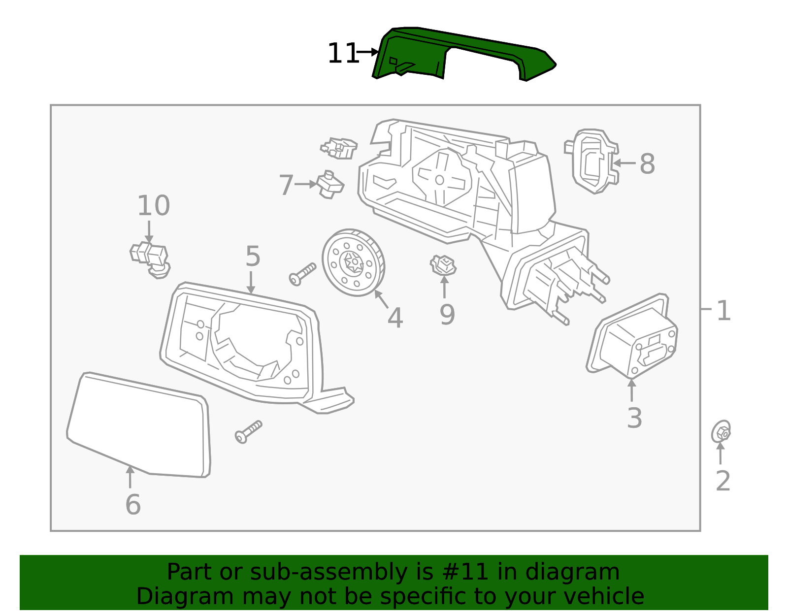 2019-2025 GM Cover (Replaces Part Number 84309729) 84732185 GM ...