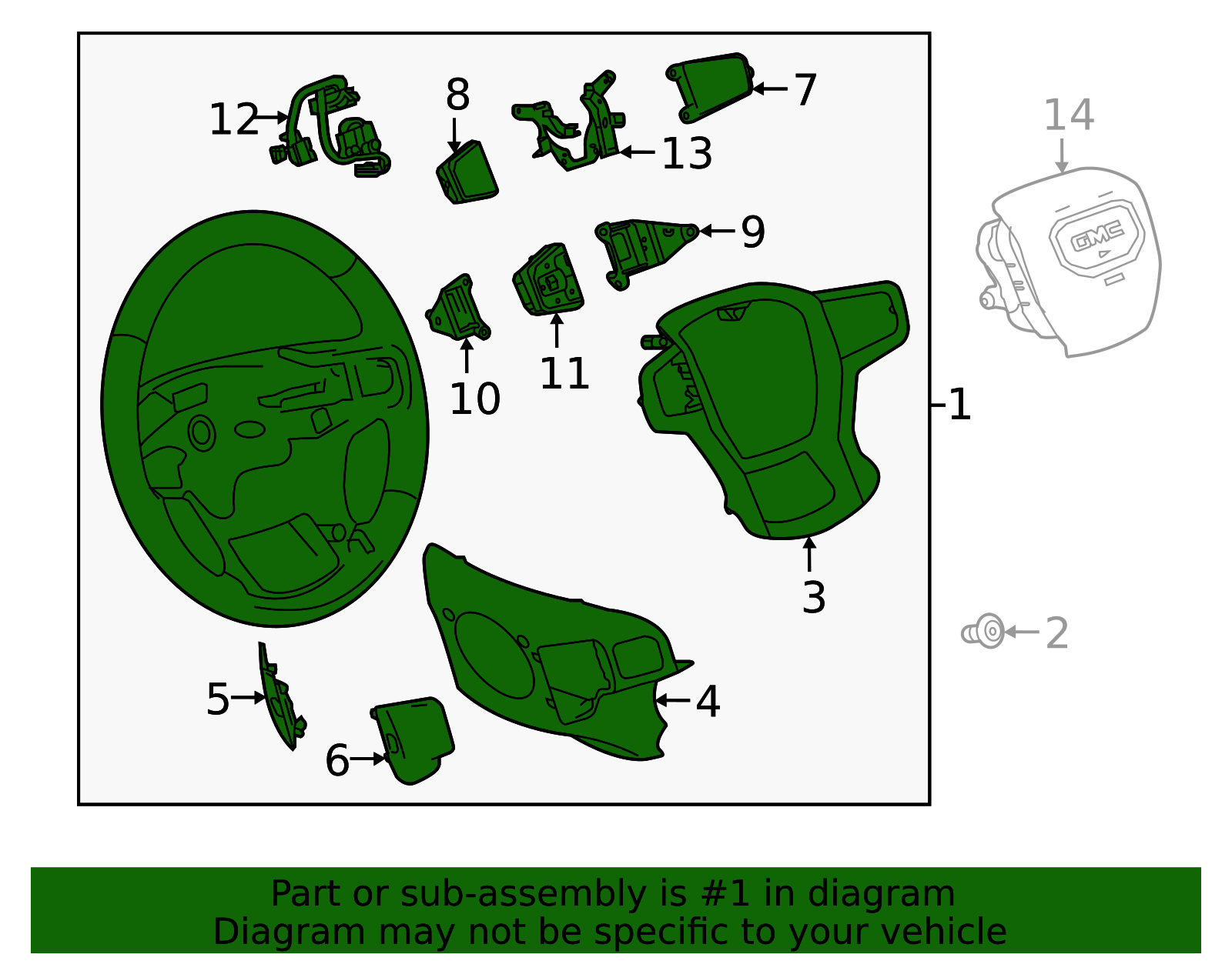 2022-2025 GMC Wheel 86535089 | Applegate Chevrolet Parts