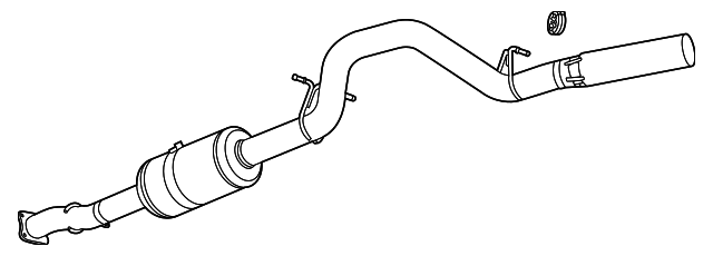 2023-2024 GM Exhaust Muffler 87858139 | Chevy OEM Parts