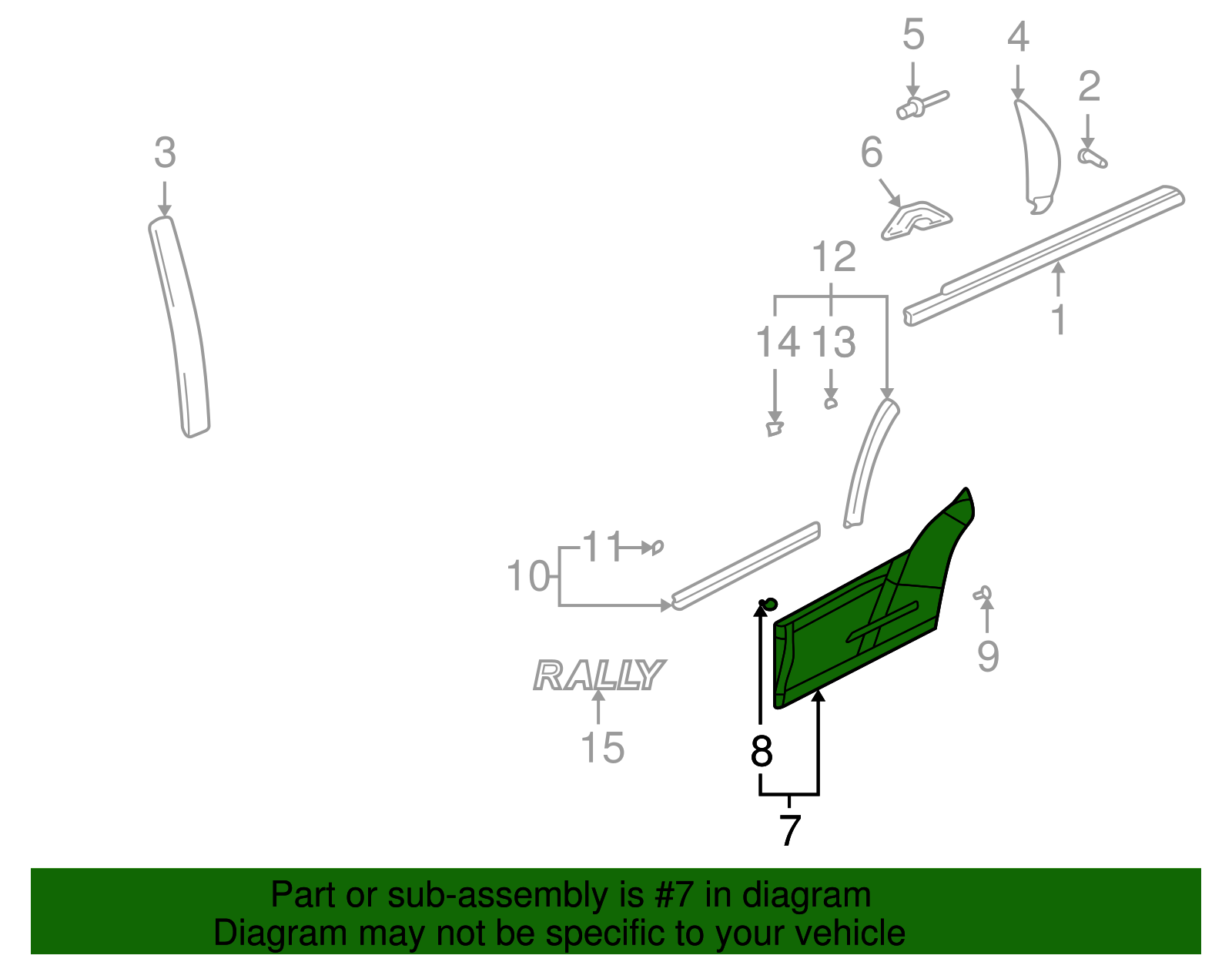 88980057 - Lower Molding | Partners Chevy
