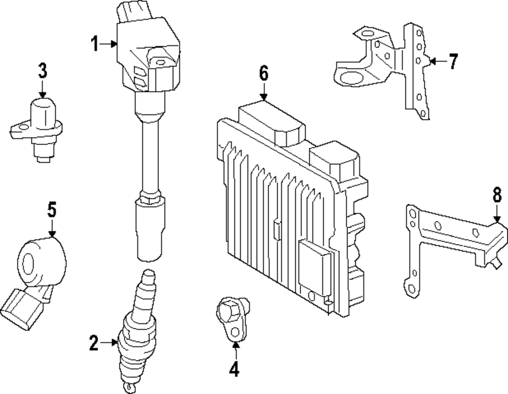 89661-0A660 - Engine Control Module (ECM) 2023-2025 Toyota Corolla ...