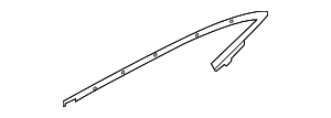 2014-2024 Infiniti Window Molding 822804GA0A | OEM Parts Online