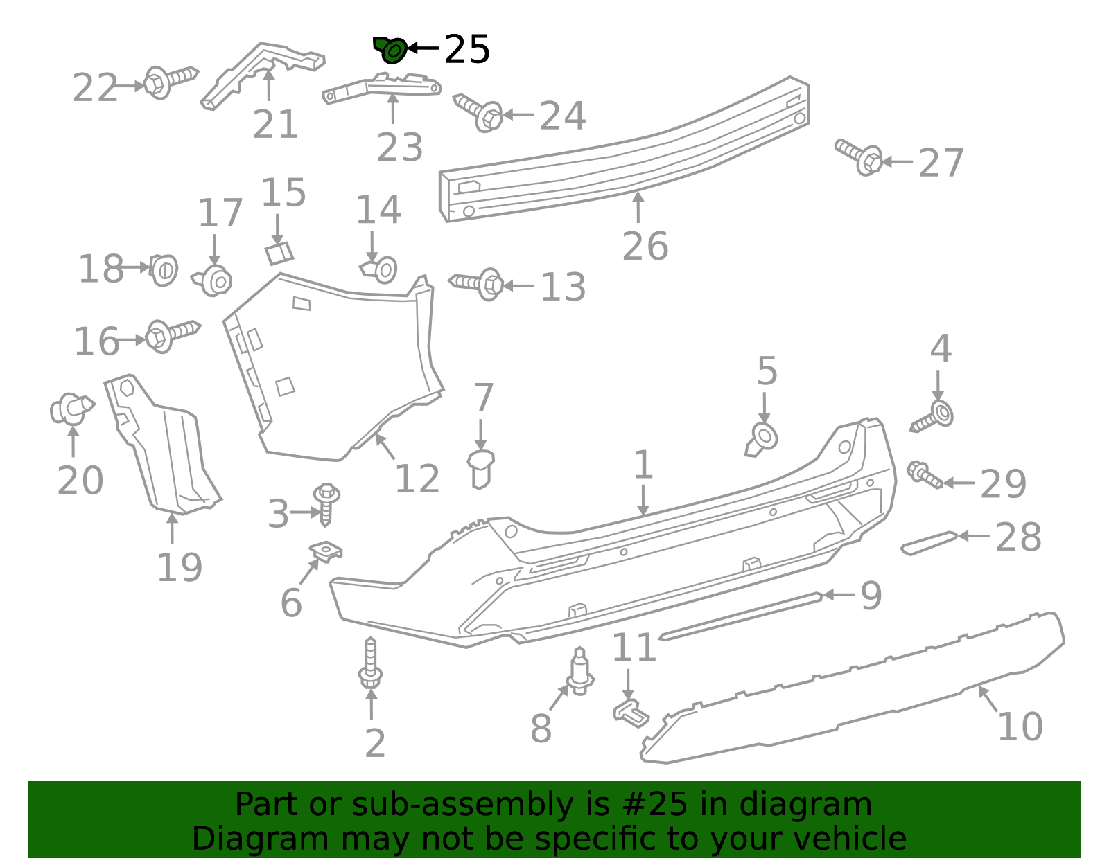 90189-06242 - Tail Lamp Assembly Grommet 2016-2025 Toyota | Longo ...