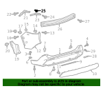 90189-06242 - Tail Lamp Assembly Grommet 2016-2025 Toyota | Longo ...