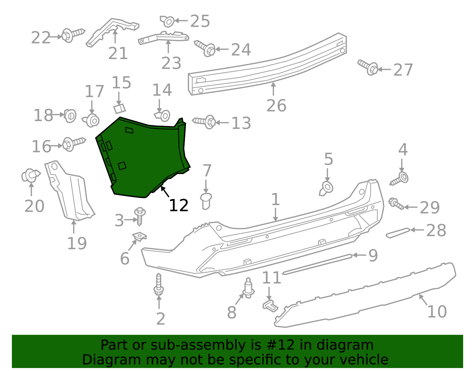 Genuine Toyota Side Panel part# 52162-0R906 for 2019-2025 Toyota ...