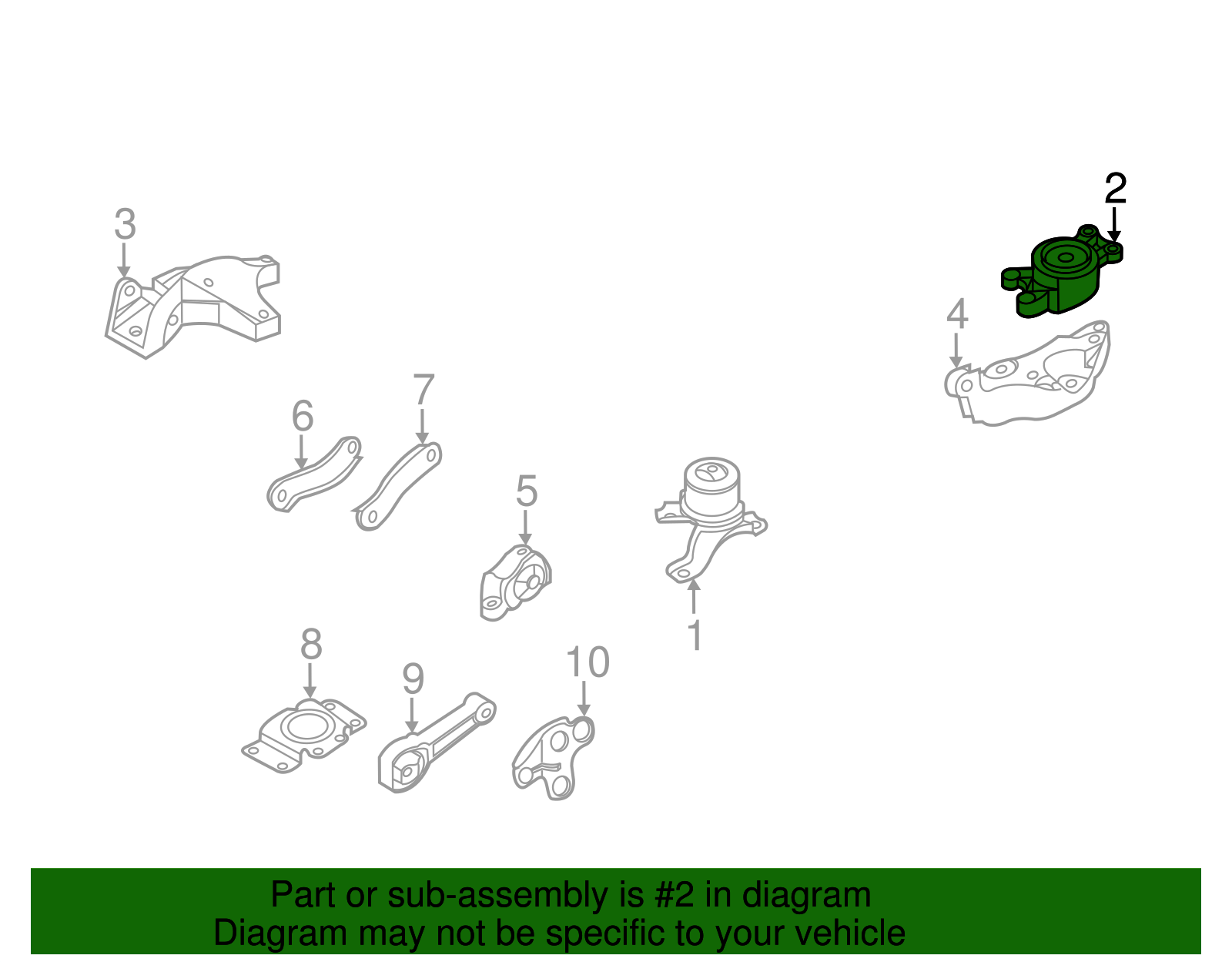 2007-2016 Volvo Front Mount 31316875 | OEM Parts Online