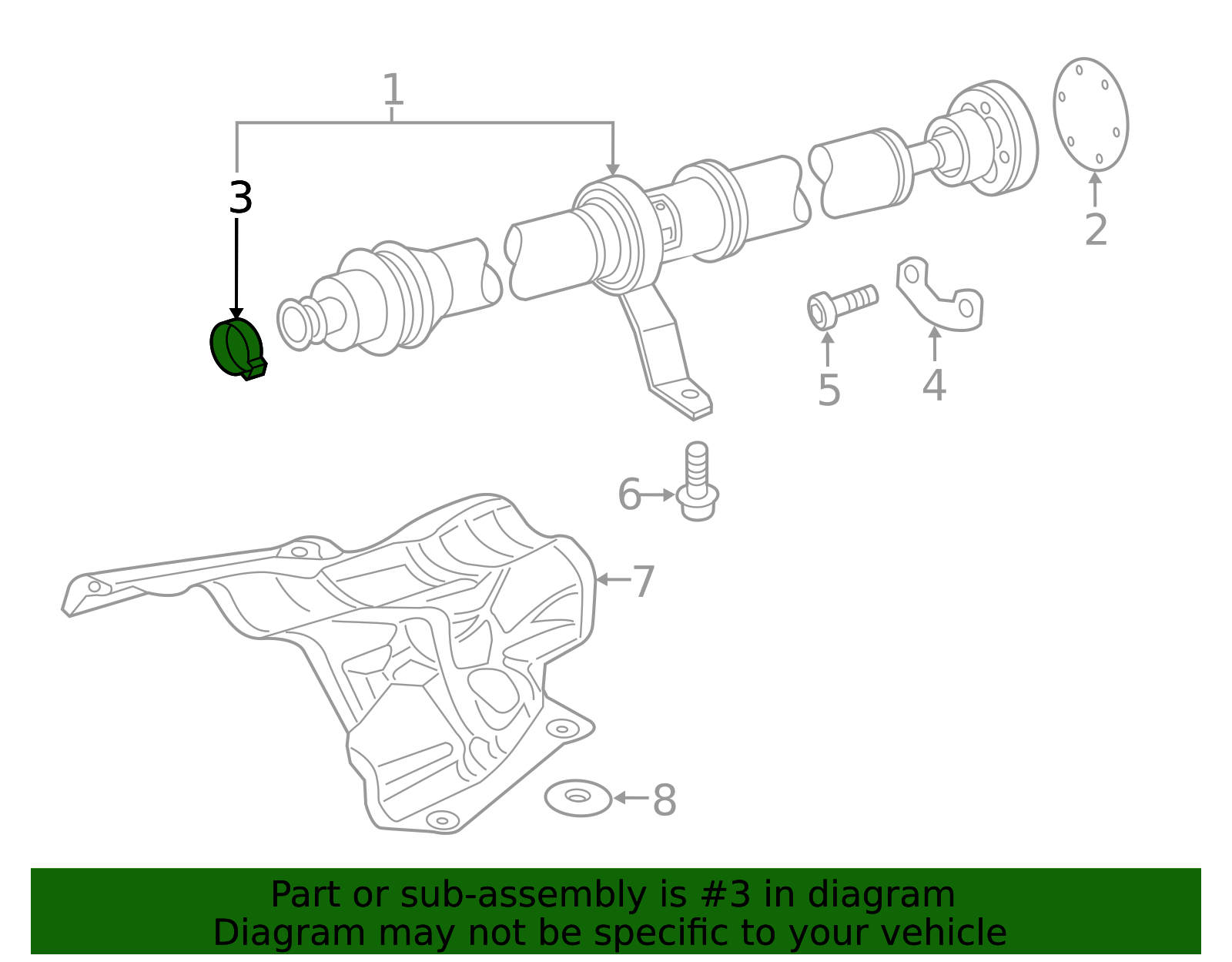2009-2026 Audi Drive Shaft Clamp N-107-722-01 | AudiUSAParts.com