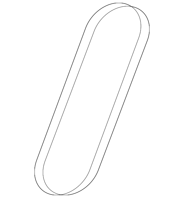 2009 2011 Gm Power Steering Pump Belt 25195582 Shop Matick Buick Gmc