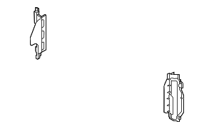 Hyundai - 29134-4R000 - A/C Condenser Duct - 2011-2015 Hyundai Sonata ...