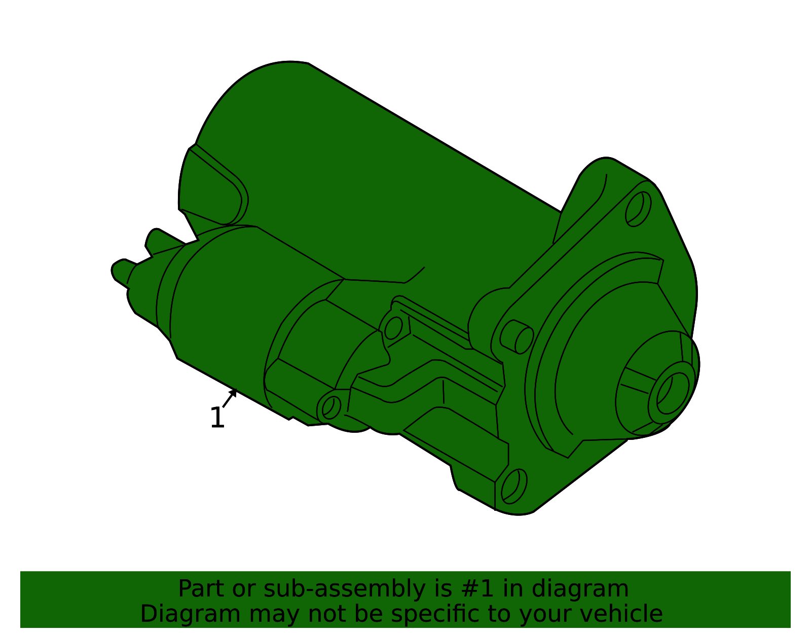 36003222 - Starter Motor - 2007-2015 Volvo | Volvo OEM Parts Direct