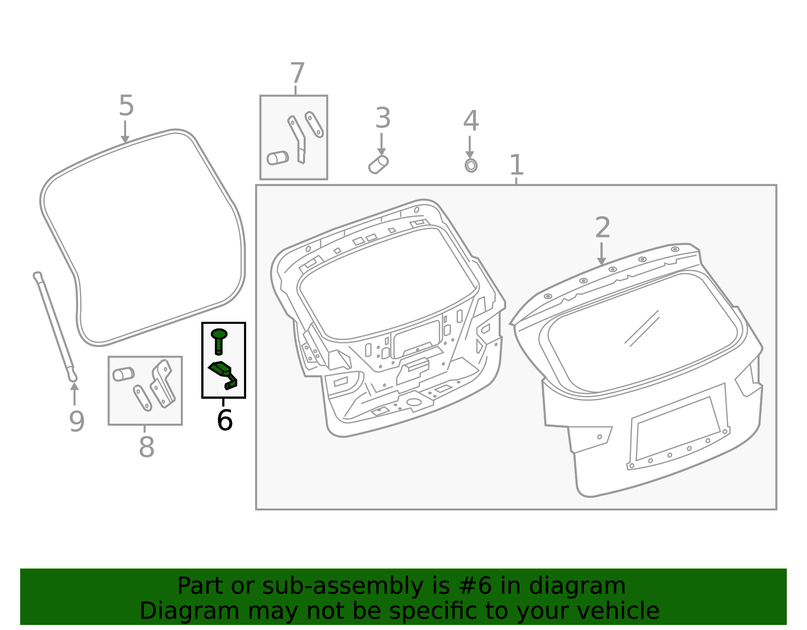 90401-3KA0A - High-Quality Liftgate Hinge for 2013-2020 Nissan ...