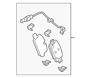 2019-2025 GM Rear Disc Brake Pad Set 85140320 | OEM Parts Online