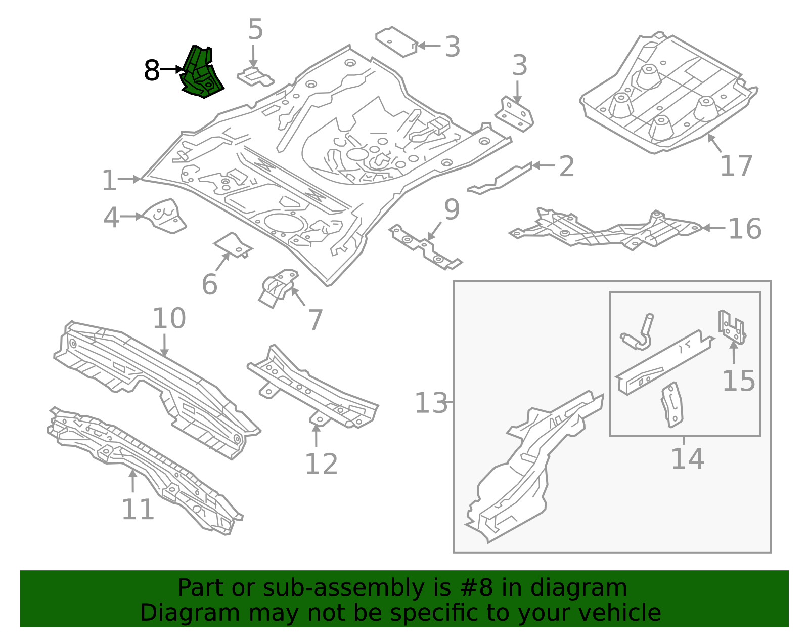 58316-WB001 - High-Quality Floor Extension for 2016-2020 Toyota ...