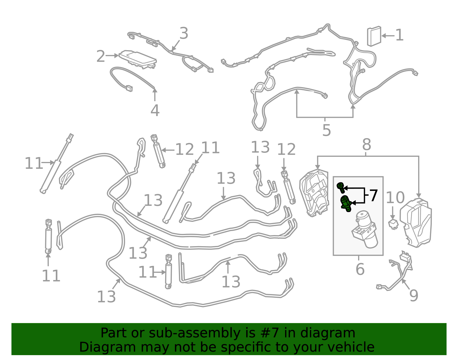 2016-2019 Buick Cascada Folding Top Cylinder Valve 13429354 | Capital ...
