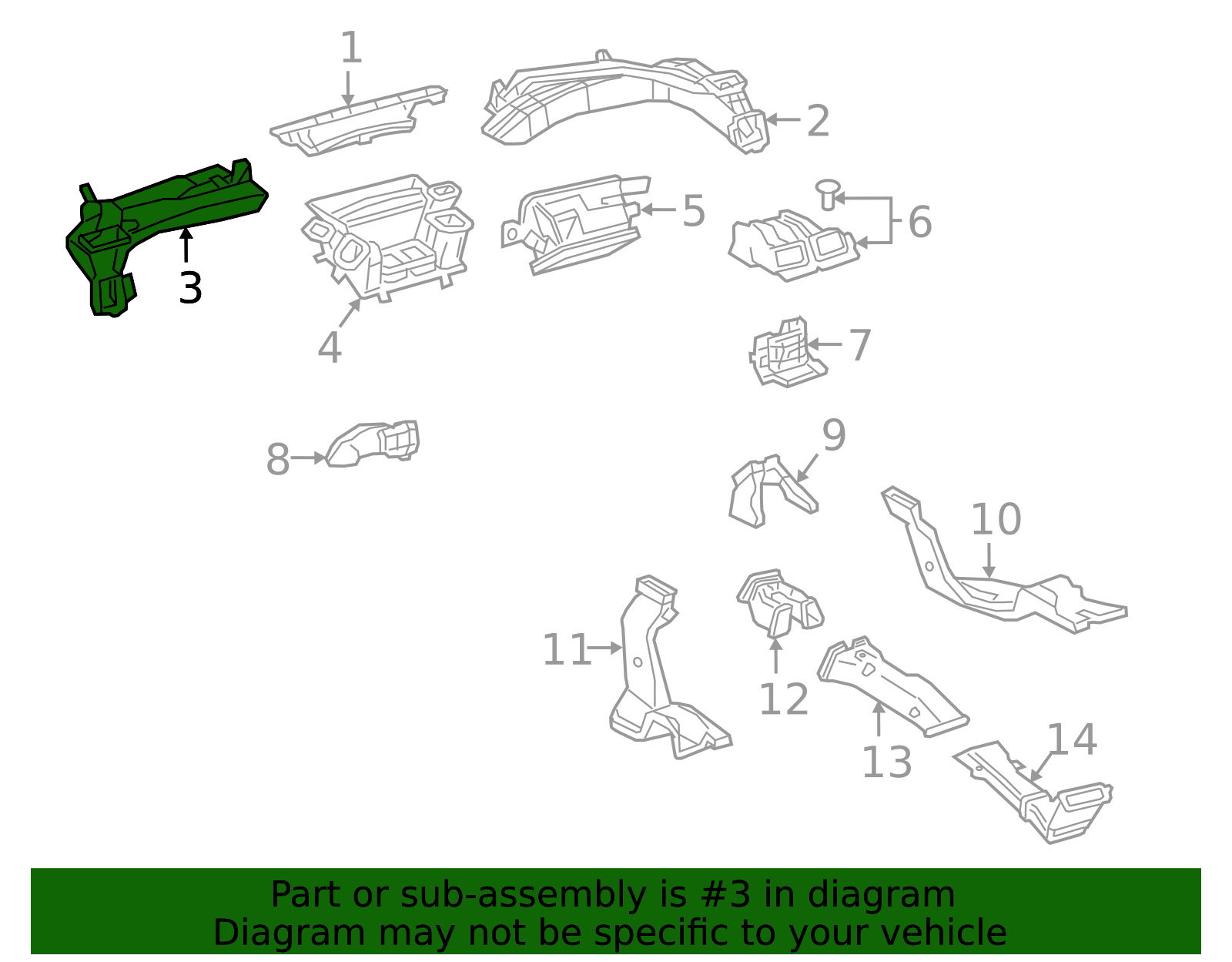 55084-78010 - High-Quality Instrument Panel Air Duct for 2015-2021 ...