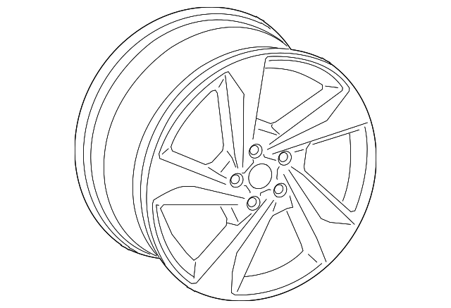 83A-601-025-AR - Audi Wheel, Alloy 2021-2025 Audi Q3 | Performance Auto ...