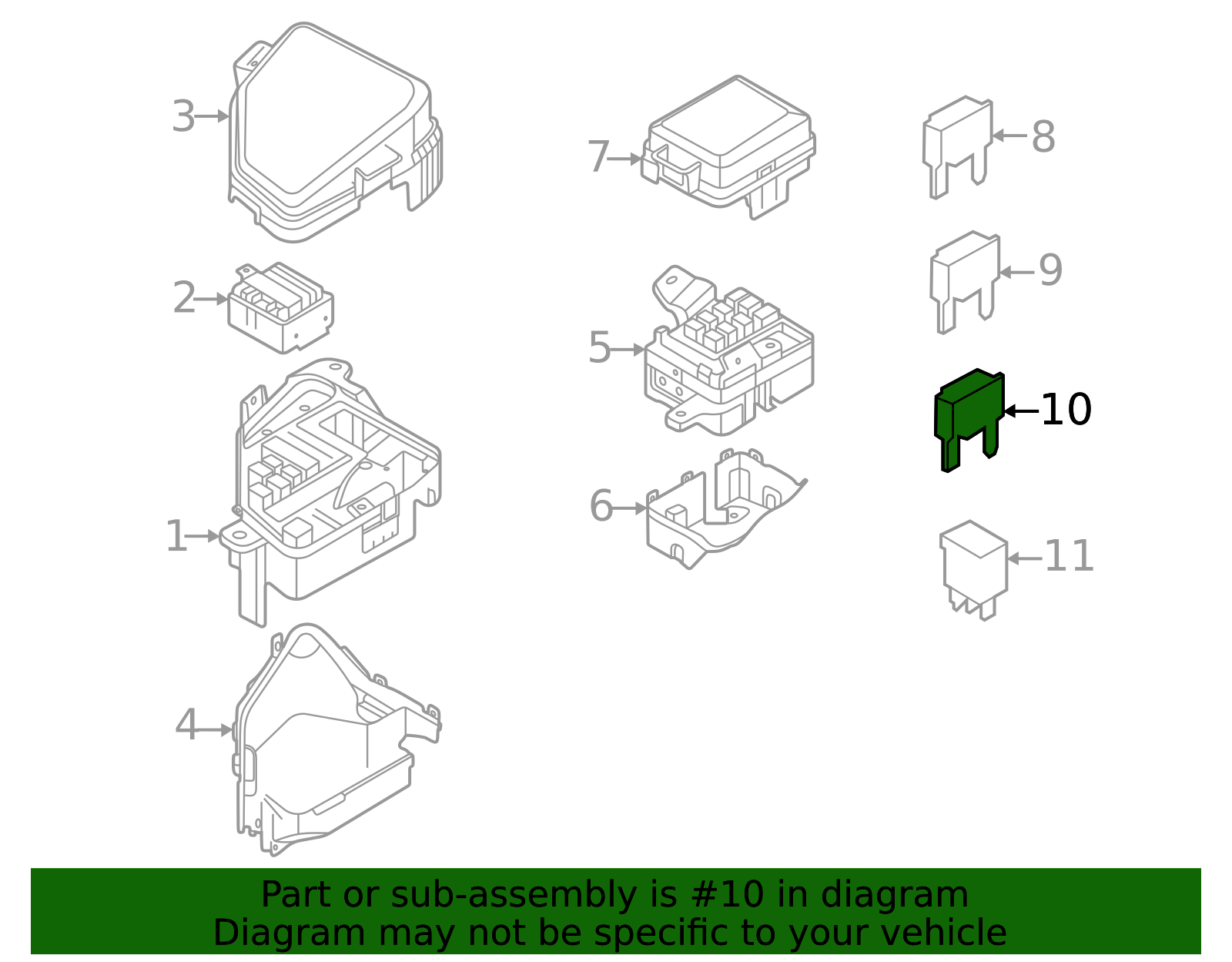 Genuine OEM Fuse Part# 18790-01124 Fits 2010-2026 Hyundai: Up To 35% ...