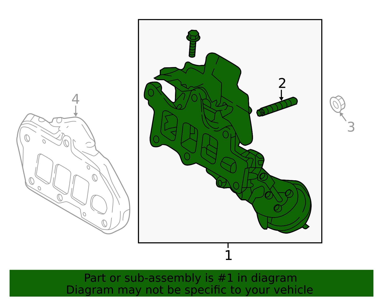 PY8V-13-450L - Exhaust Manifold - 2016-2025 Mazda | Mazda Swag