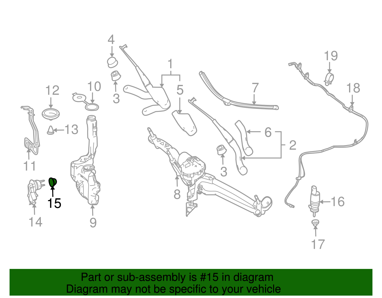 203-869-00-98 - Level Sensor Grommet 2003-2025 Mercedes-Benz | Mercedes ...