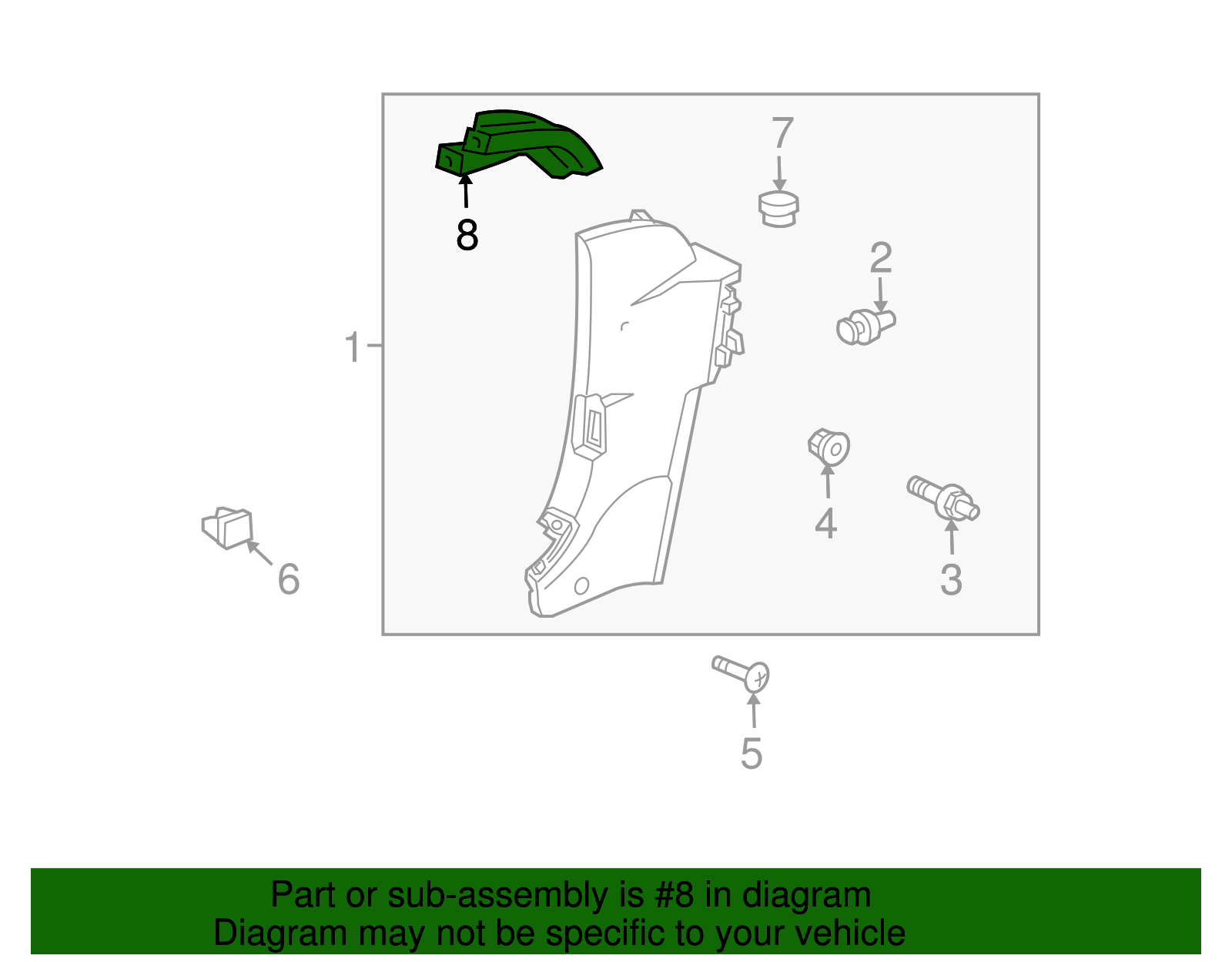 84142-S2A-J00 - 2000-2009 Honda S2000 - Base R Brush | Honda Parts Cheap