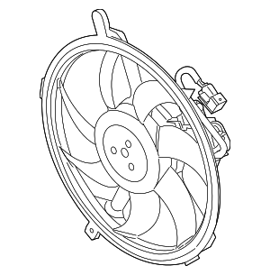 17-42-7-535-100 - Fan Assembly 2011-2016 Mini | Braman BMW & MINI Parts