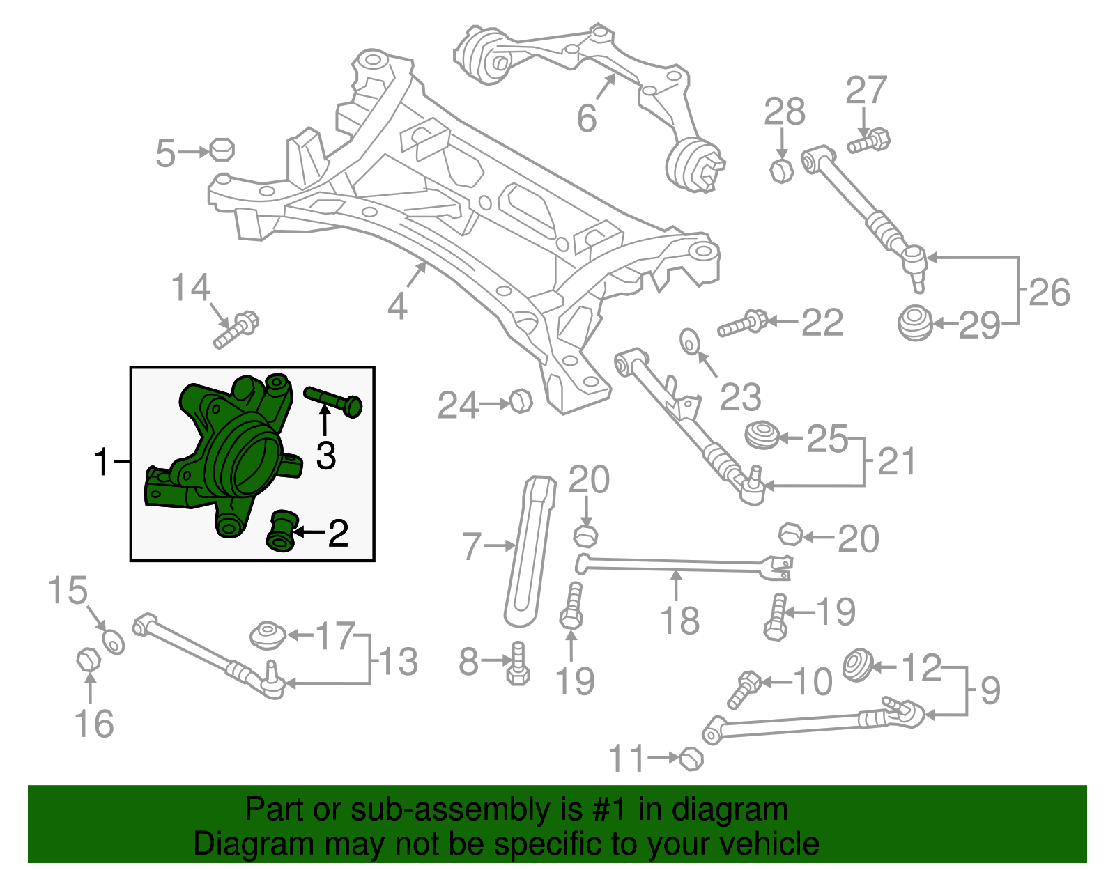 NE51-26-12XC - 2006-2015 Mazda MX-5 Miata - Knuckle Assembly | Mazda ...