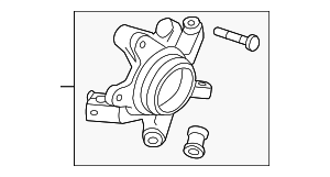NE51-26-12XC - 2006-2015 Mazda MX-5 Miata - Knuckle Assembly | Mazda ...