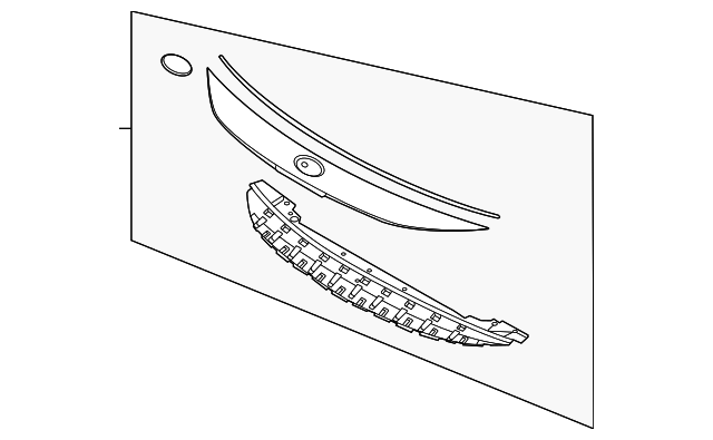 86390-Q5000 - Trim Panel 2021-2023 Kia Seltos | Genuine Kia Parts