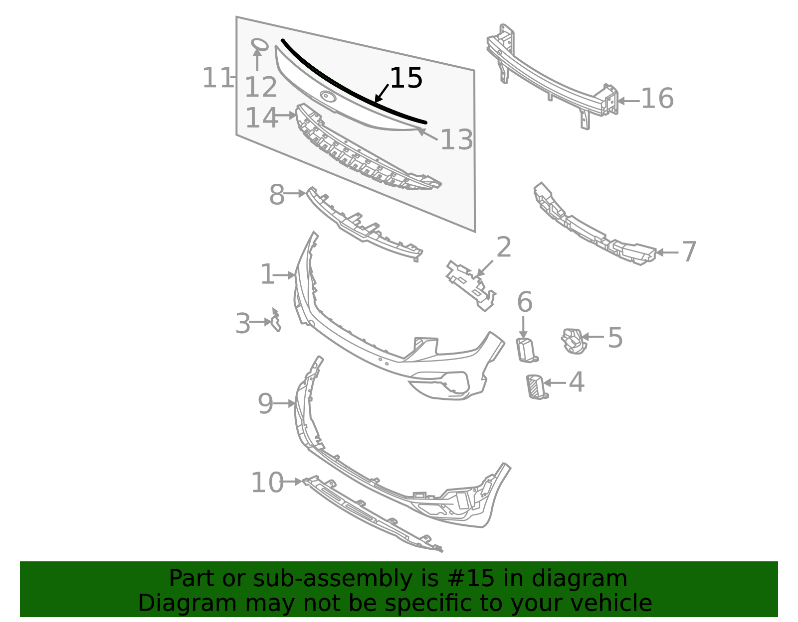 86360-Q5000 - Hood Seal 2021-2025 Kia Seltos | Kia.Parts Store