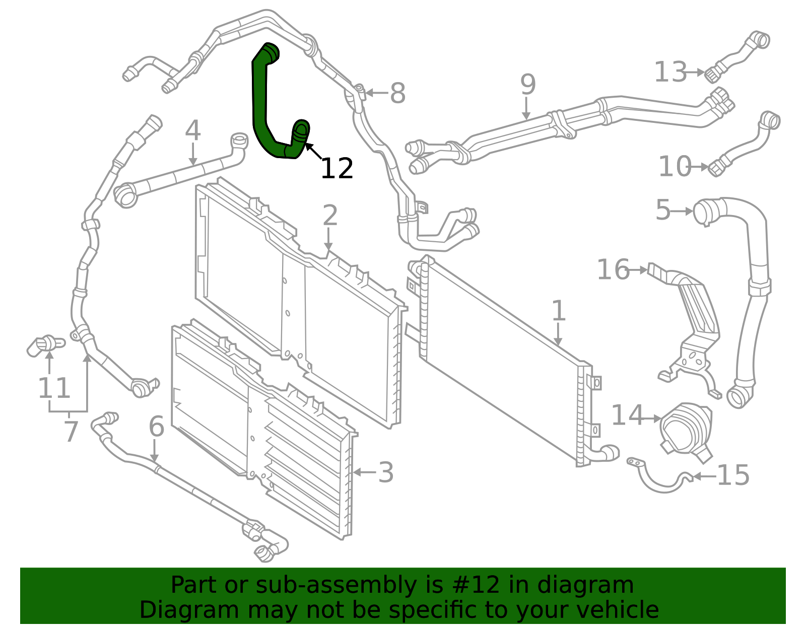 167-501-62-03 - Water Return Tube 2020-2025 Mercedes-Benz | Mercedes ...