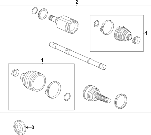 Axle Shafts & Joints for 2023 Chevrolet Trailblazer | GMPartsDirect.com