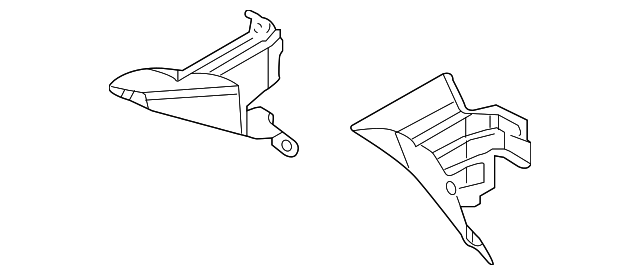 D10J-50-1V1A - Seal Plate - Driver's Side (LH) 2016-2021 Mazda CX-3 ...