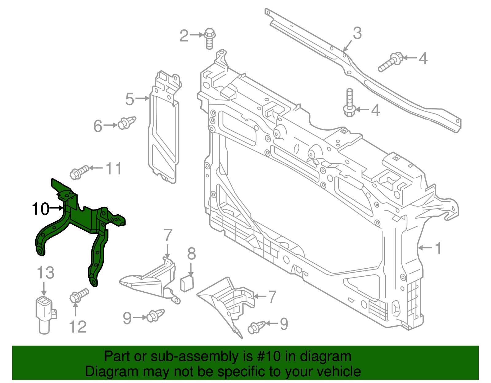 2016-2021 Mazda CX-3 Lock Support DB4F-52-15Y | RealMazdaParts.com