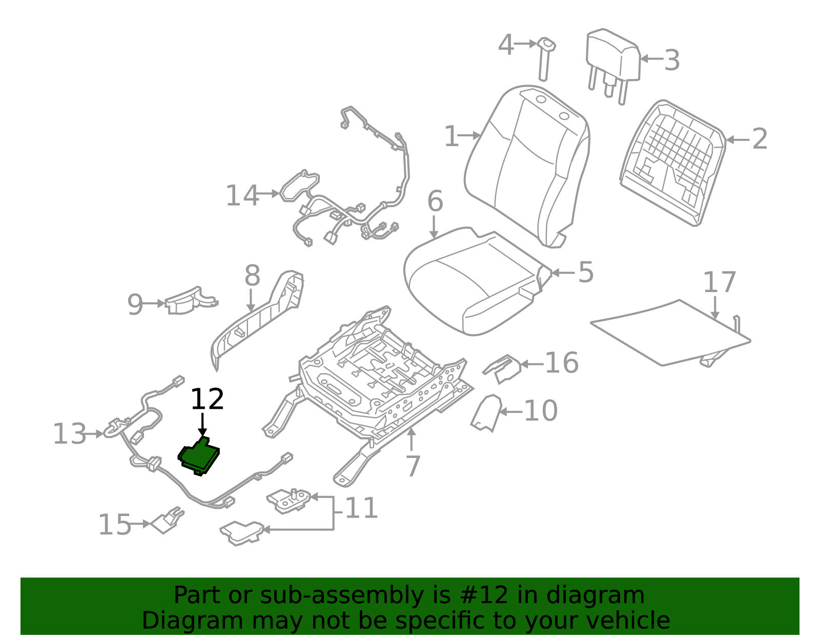 98856-9UF0A - Occupant Module 2019-2020 Nissan Murano | Official Nissan ...