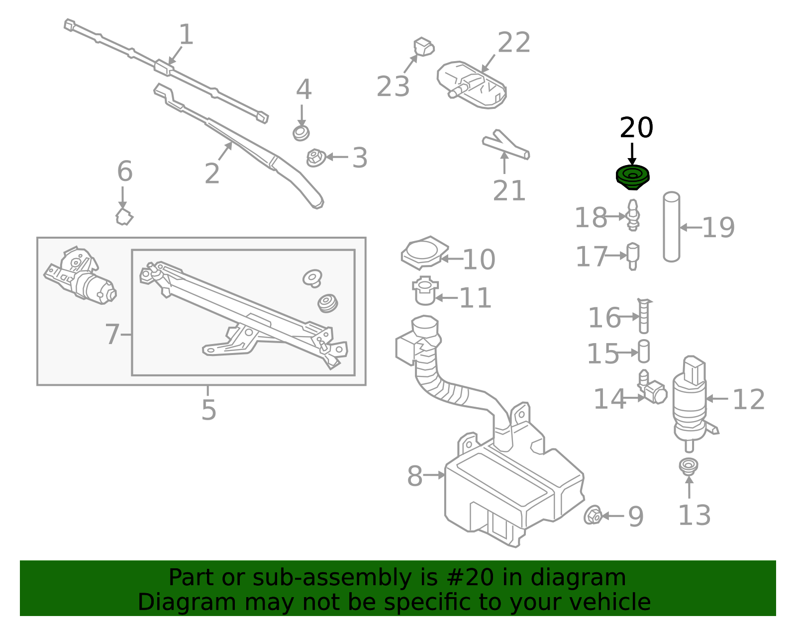 6Q0-955-998 - Grommet 2006-2025 Volkswagen | Wolfsburg Parts Direct