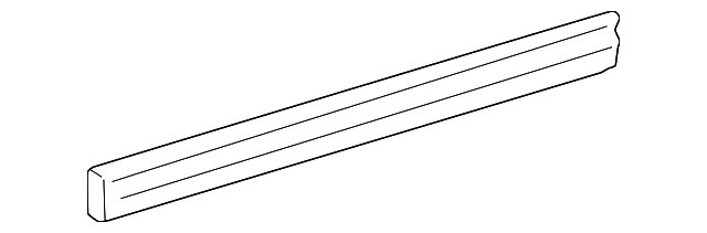 2005-2007 Chevrolet Medium Green Pearl Metallic Front Side Door Lower ...