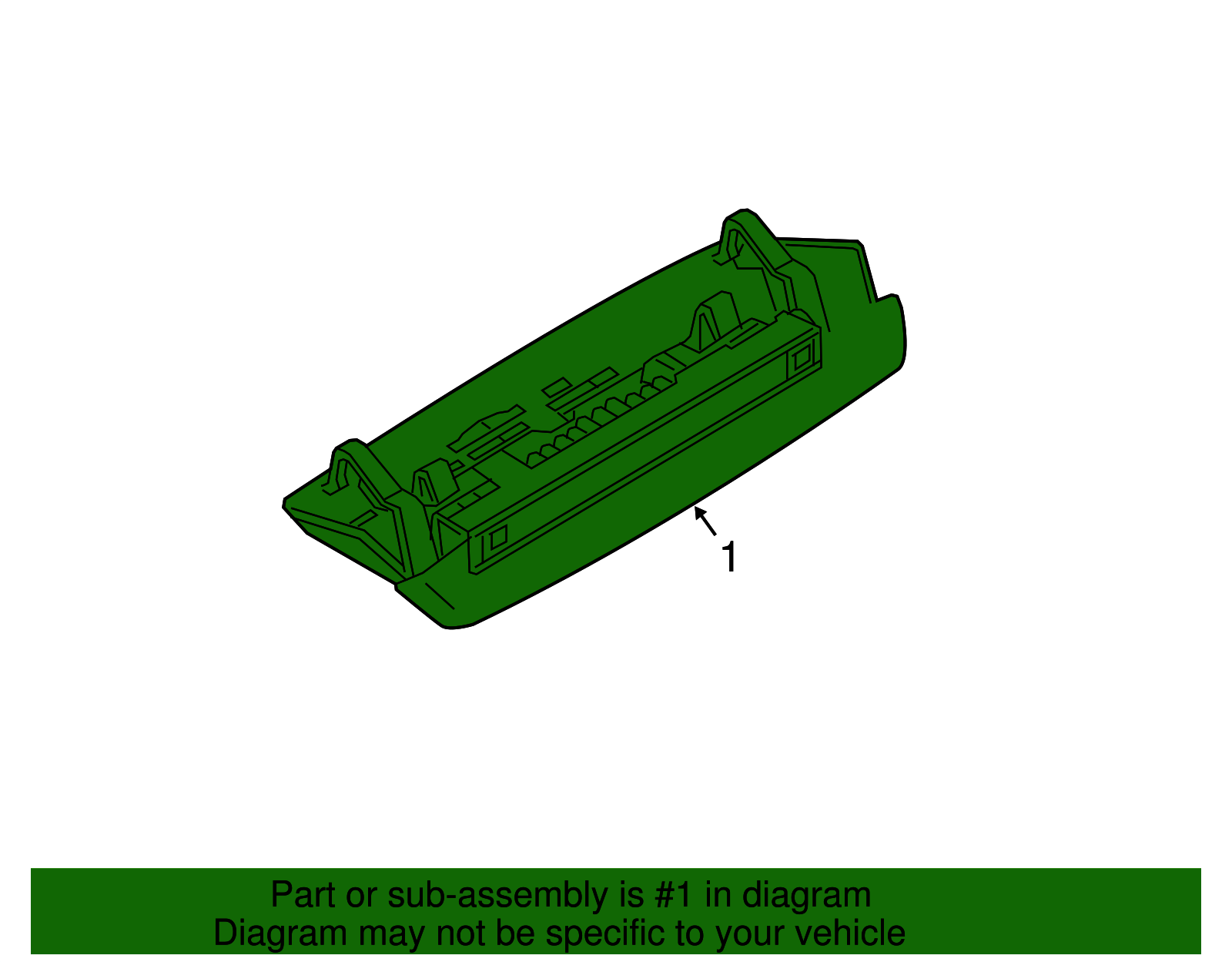 2014-2019 Nissan Versa Note High Mount Lamp 26590-3WC0A | OEM Parts Online