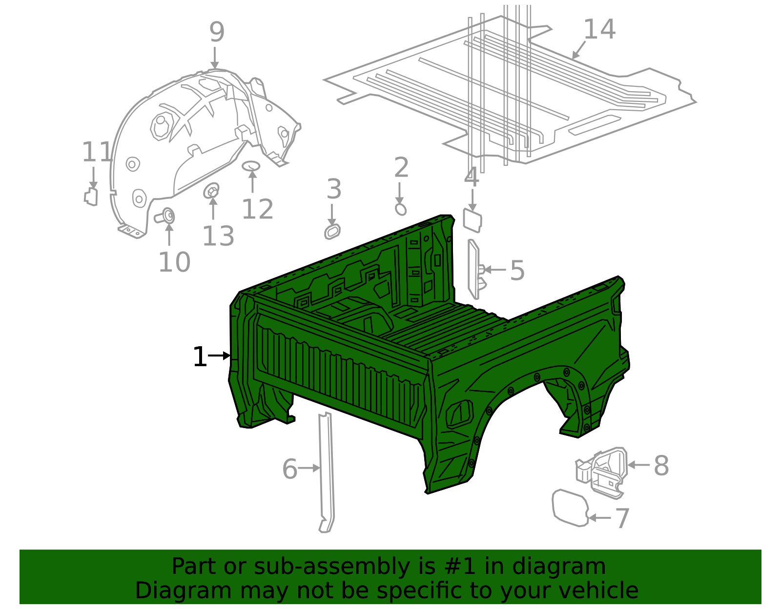 2020-2025 Chevrolet Box Assembly 85554885 | GM Parts Center