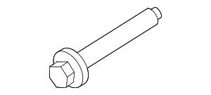 2002-2010 Ford | Shock Bolt | W710775-S439 | Walls' Ford Parts