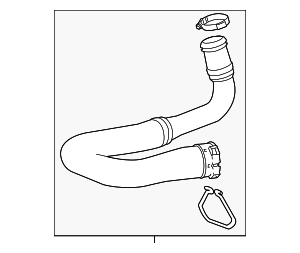 2015-2021 GM Intercooler Inlet Air Hose 94516223 GM | GMPartsDirect.com