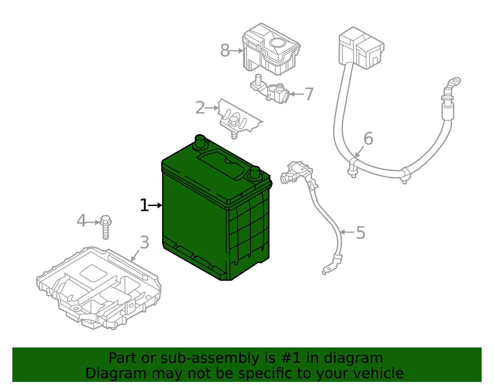 Vehicle Battery 37110-F9620 | OEM Parts Online